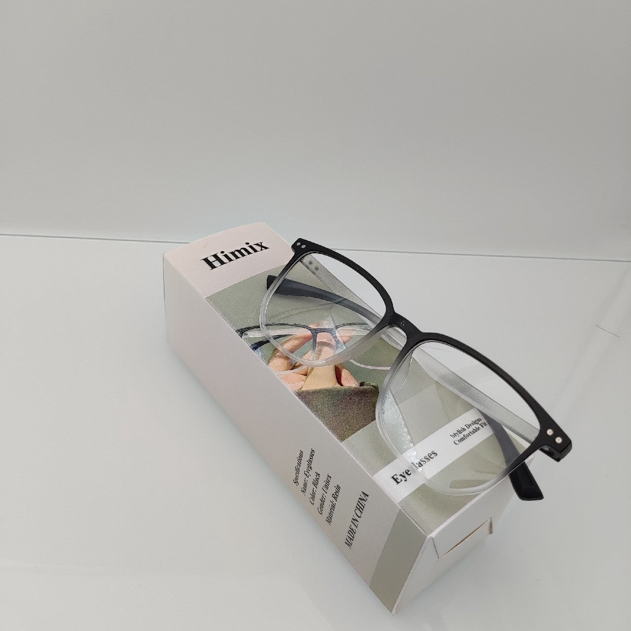 Himix Anti Glare Eyeglasses Lightweight Frame Eyeglasses for Reading, – dbo-mall